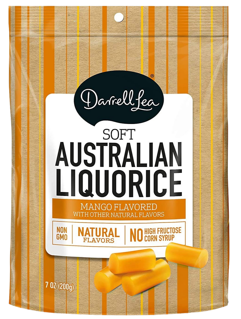 Darrell Lea Soft Mango Licorice – Martie