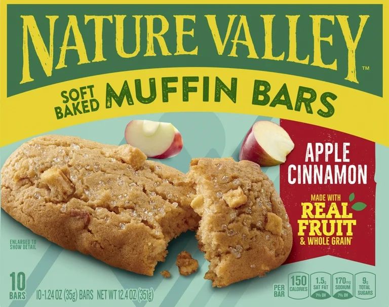 Nature Valley Apple Cinnamon Soft-Baked Muffin Bars (10CT) – Martie