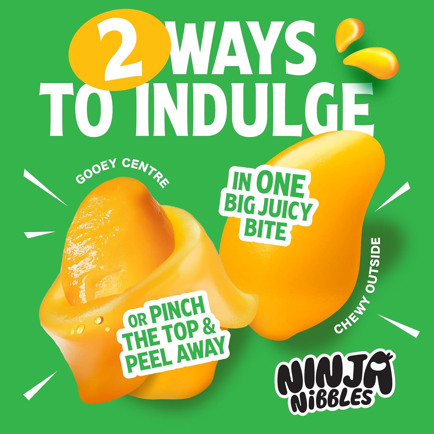 Ninja Nibbles Peelable Gummies - Mango – Martie