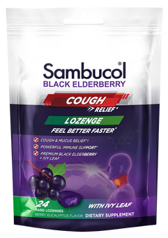 Sambucol Black Elderberry Cough Relief Lozenge (24 CT) – Martie