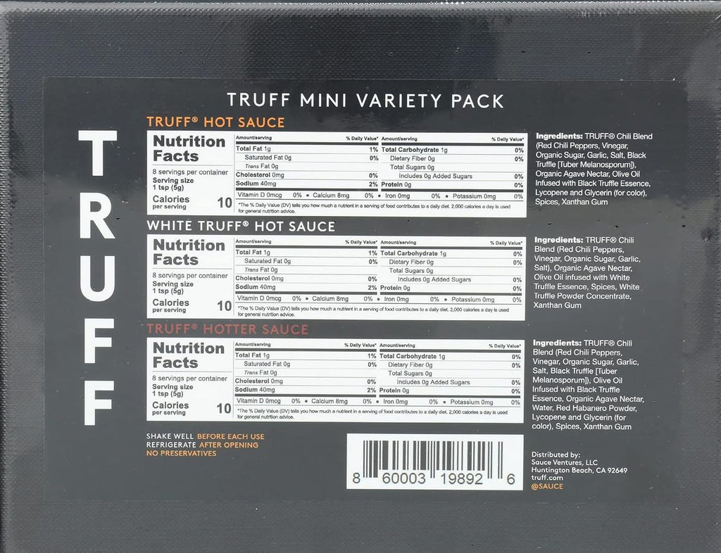 Truff Mini Hot Sauce Variety Pack – Martie