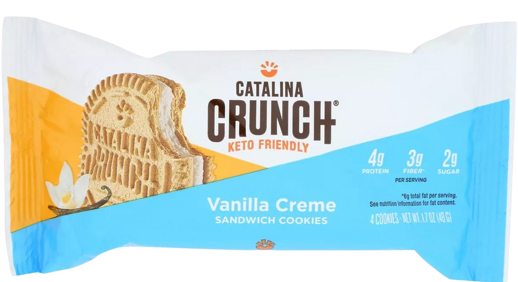 Catalina Crunch Vanilla Creme Sandwich Cookies (10 Pack) – Martie