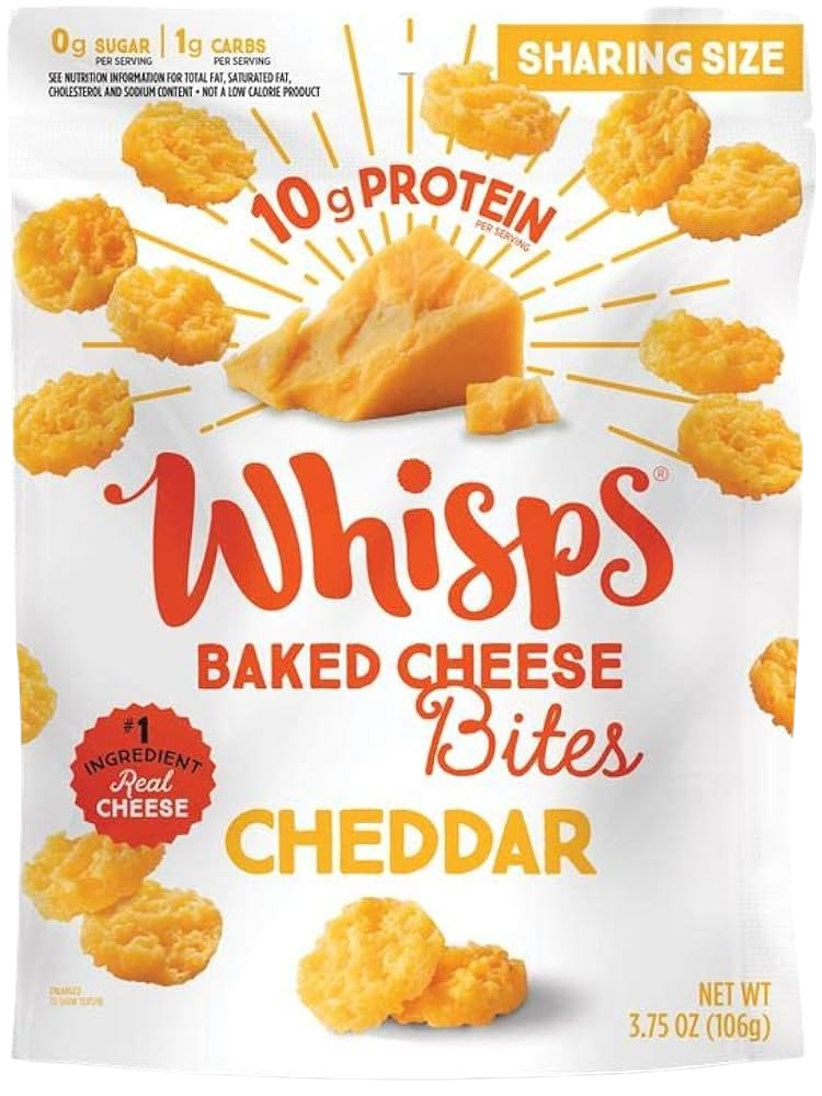 Whisps Baked Cheddar Cheese Bites (6 Pack) – Martie