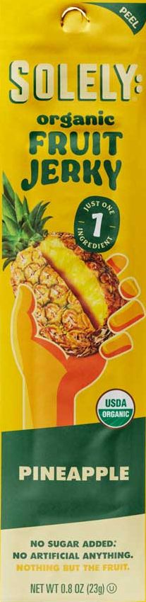 Solely Organic Pineapple Fruit Jerky (5 CT) – Martie