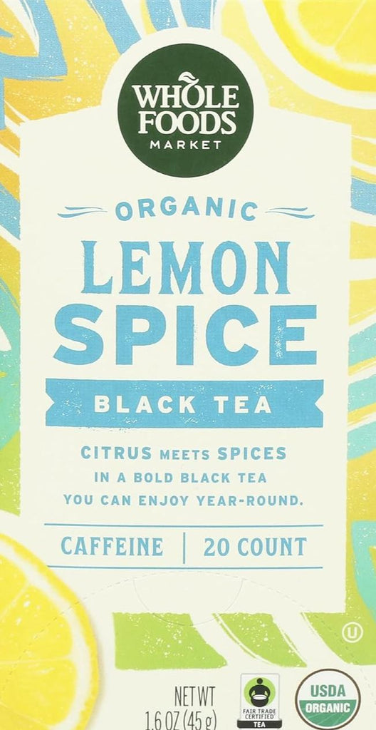 Whole Foods Market Whole Foods Organic Lemon Spice Black Tea – Martie