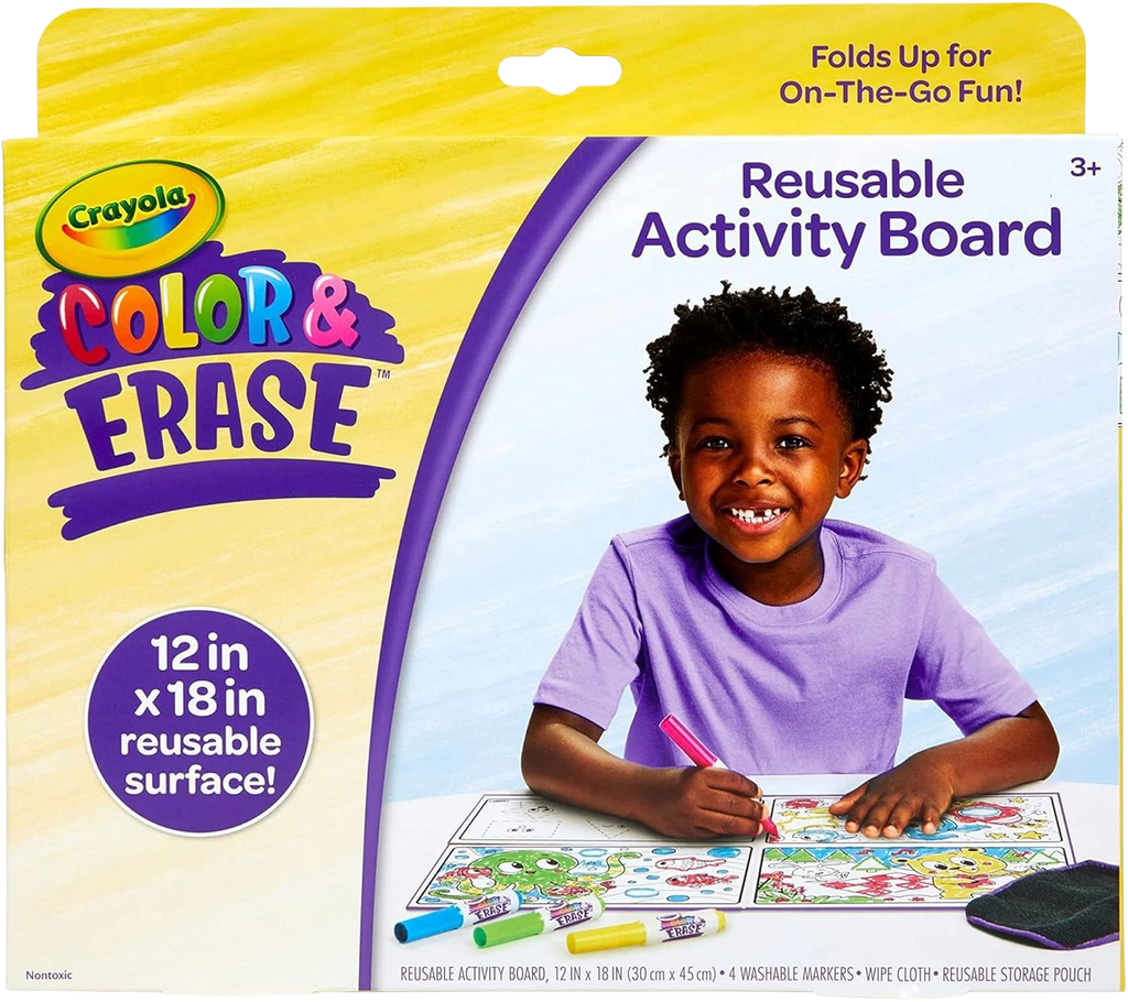 Crayola Color & Erase Reusable Activity Board – Martie