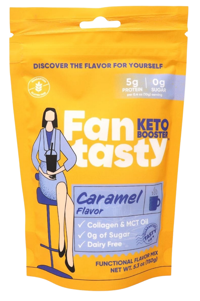 FAN TASTY FOODS Caramel Keto Beverage Booster – Martie