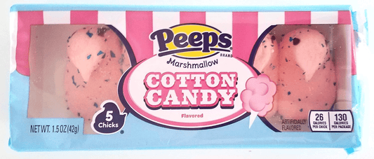 Peeps Cotton Candy Flavored Marshmallow Chicks (24 Pack) – Martie