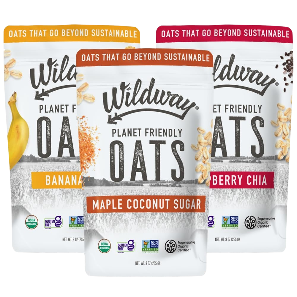 Wildway Regenerative Organic Oats Variety (3 Pack) – Martie