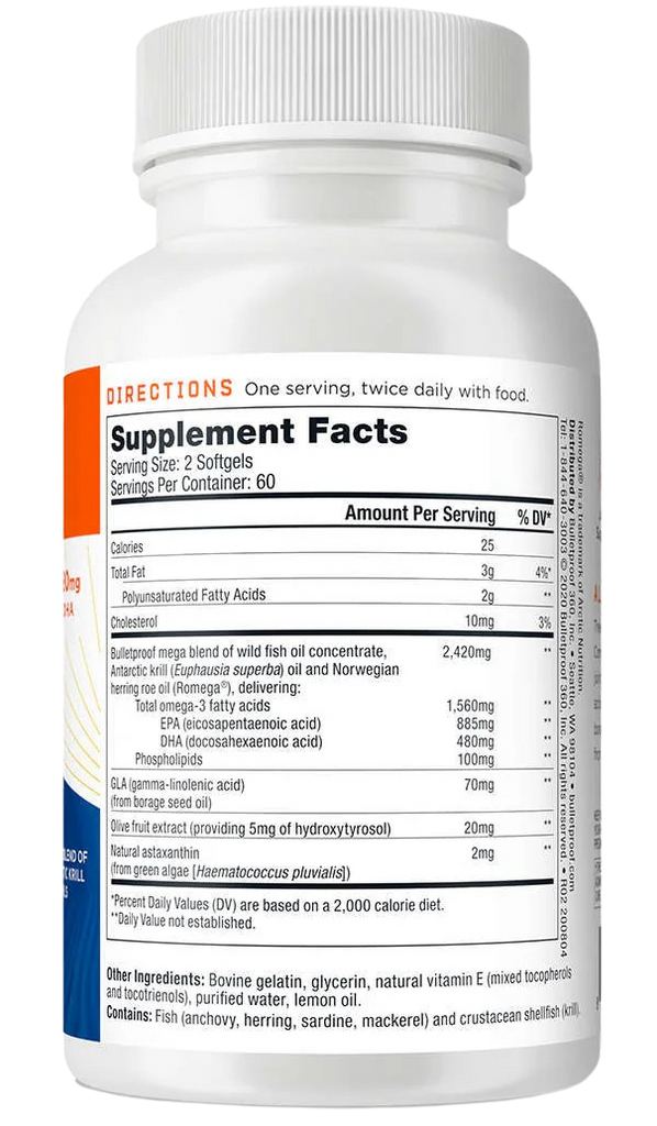 Bulletproof Omega Krill Complex – Martie