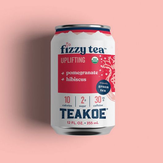 Teakoe Fizzy Tea - Pomegranate Hibiscus (4 Pack) – Martie