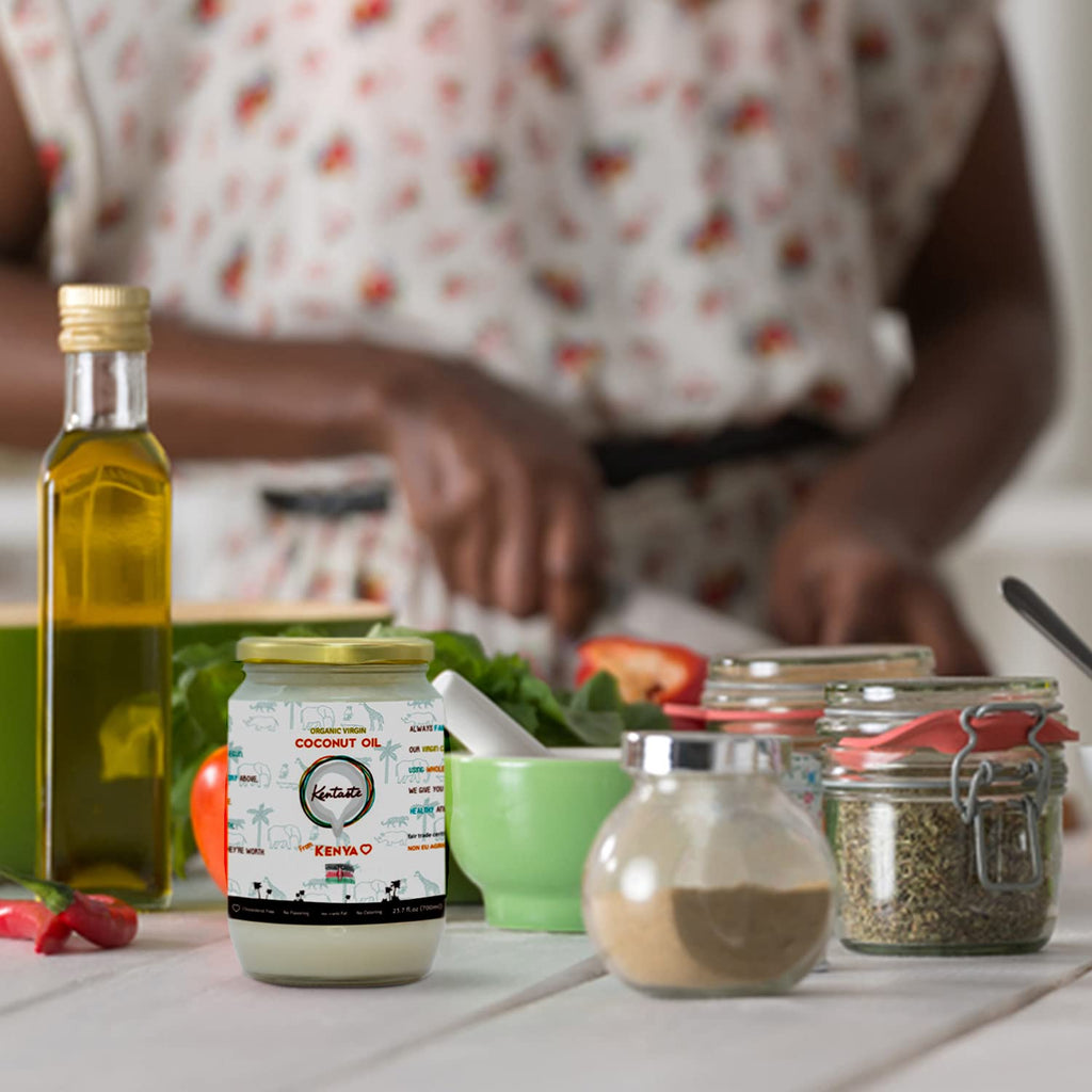 Kentaste Fair Trade Organic Virgin Coconut Oil – Martie