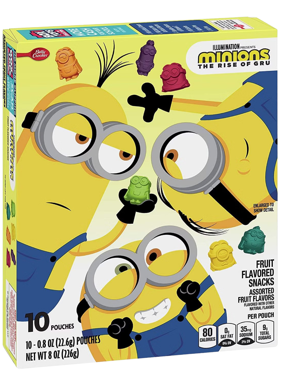 Betty Crocker Minions Fruit Snacks Assorted Fruit 10CT – Martie