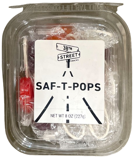 38th Street Saf-t Pops Tub Candy – Martie