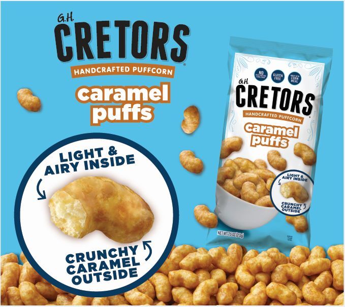 Gh Cretors Caramel Flavored Corn Puffs – Martie