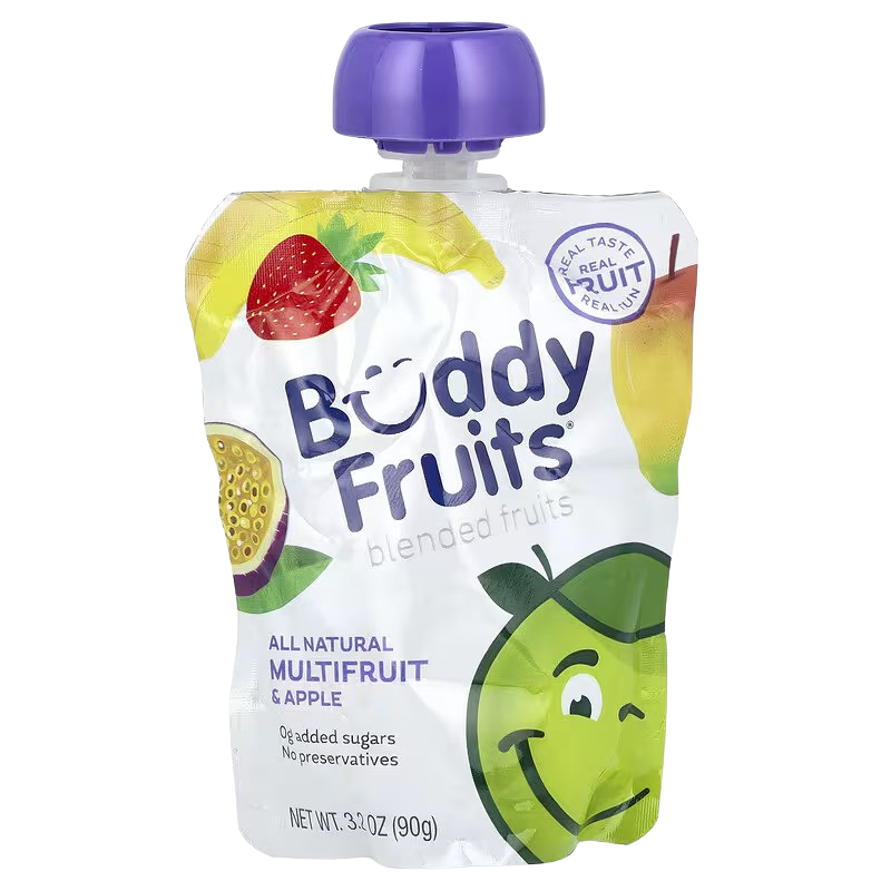 Buddy Fruits Original Multifruit & Apple Fruit Pouch (18 Pack) – Martie
