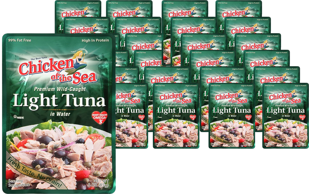 Chicken Of The Sea Premium Light Tuna Pouch (24 Pack) – Martie