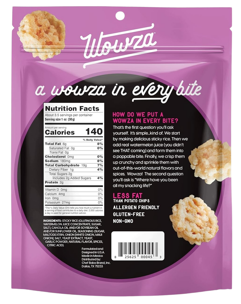 Wowza Sweet Maui Onion Crunchy Rice Crisps – Martie
