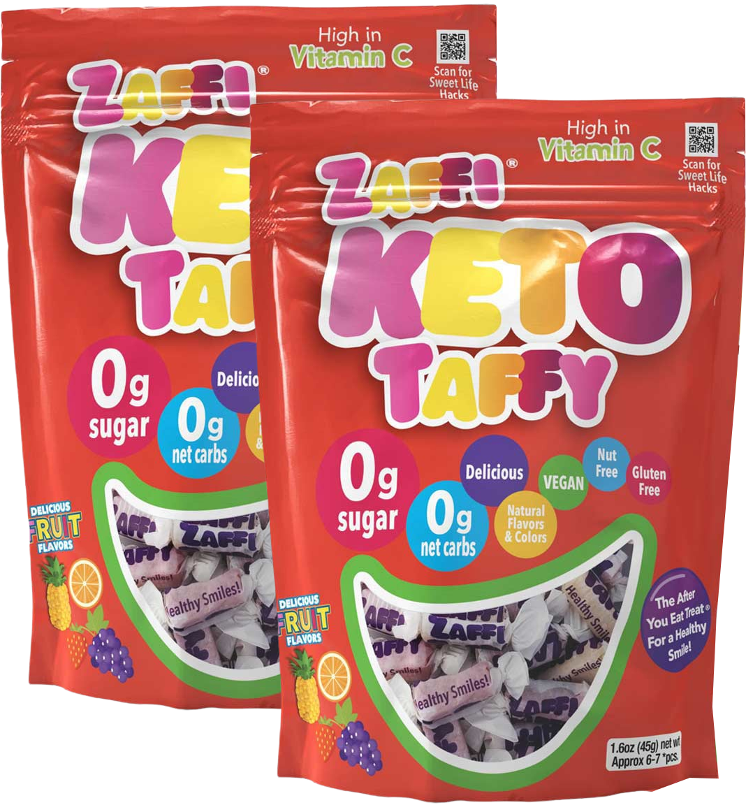 Zolli Candy Zaffi Keto Taffy (2 Pack) – Martie