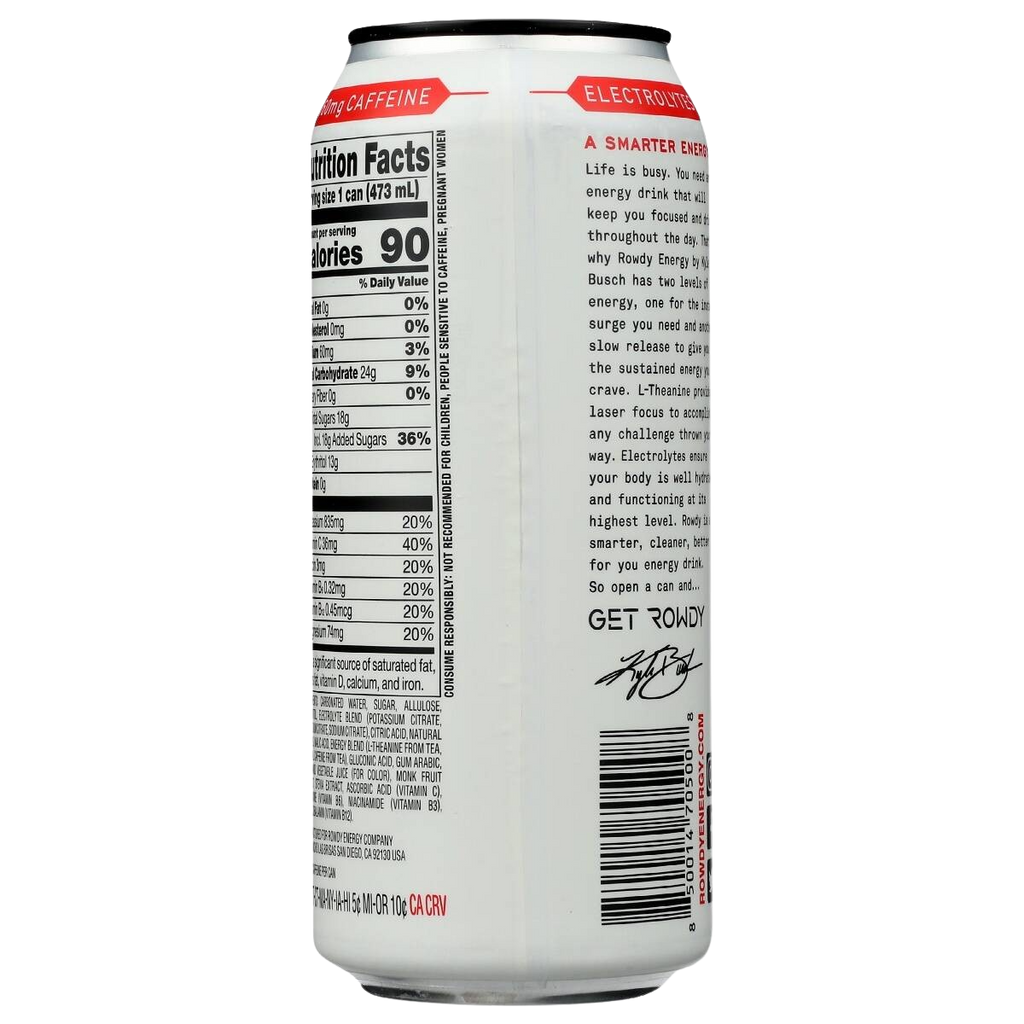 Rowdy Energy Cherry Lime Energy Drink – Martie