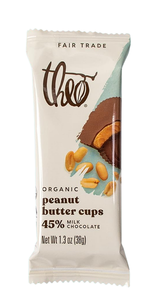 Theo Chocolate Milk Chocolate Peanut Butter Cups (12 Pack) – Martie