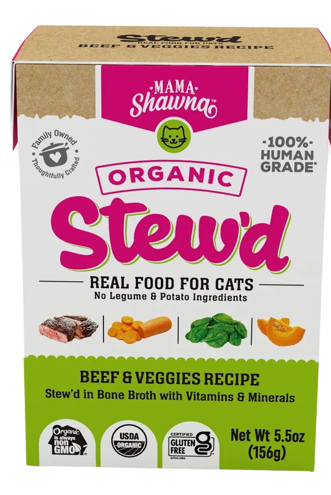 Stew'd Beef & Veggies Recipe Cat Food (12 Pack) – Martie