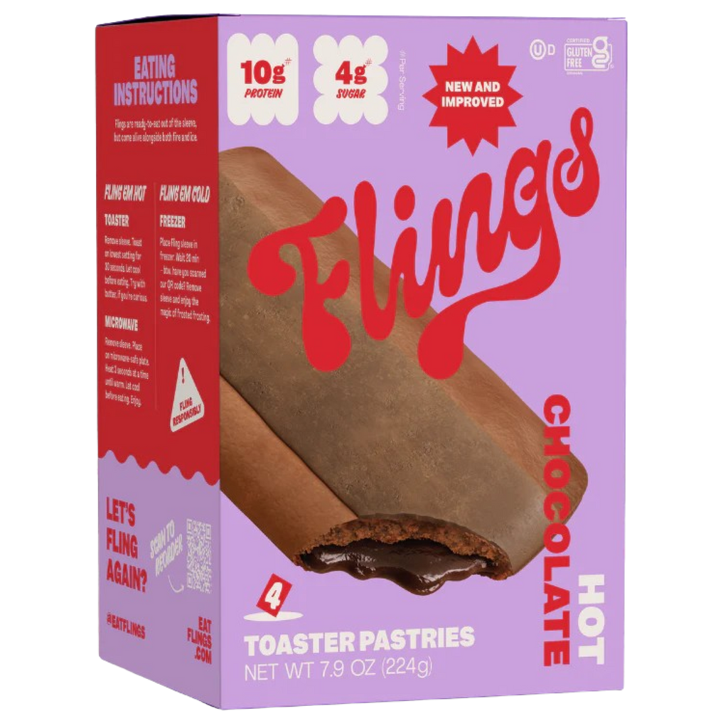 Flings Protein Hot Chocolate Toaster Pastries – Martie