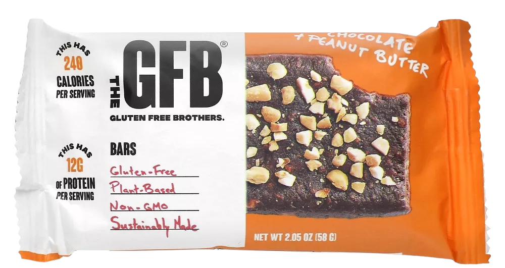 The GFB Chocolate Peanut Butter Bar (4 CT) – Martie