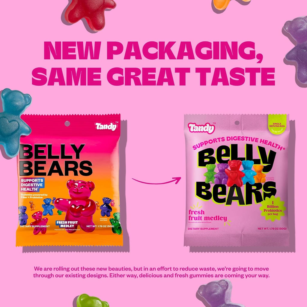 Tandy Belly Bears Fresh Fruit Medley Gummies – Martie