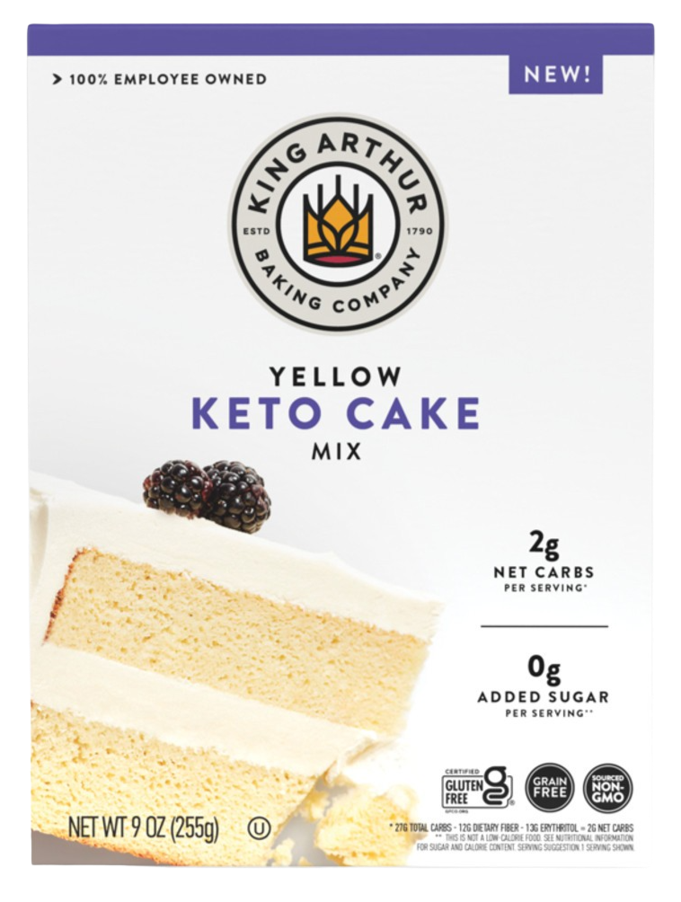 King Arthur Yellow Keto Cake Mix – Martie