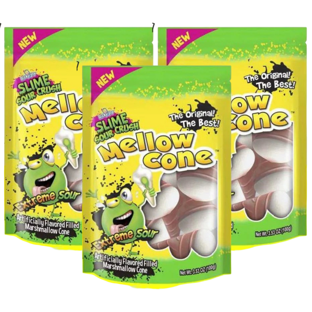 Mellow Cones Extreme Slime Sour Crush (3CT) – Martie