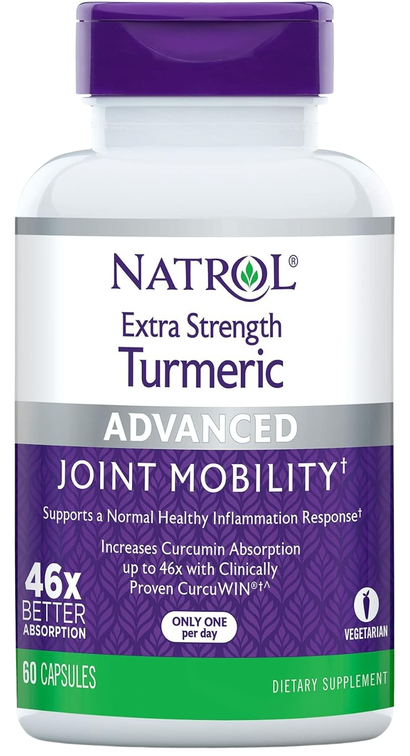 Natrol Extra Strength Turmeric(60 Capsules) – Martie