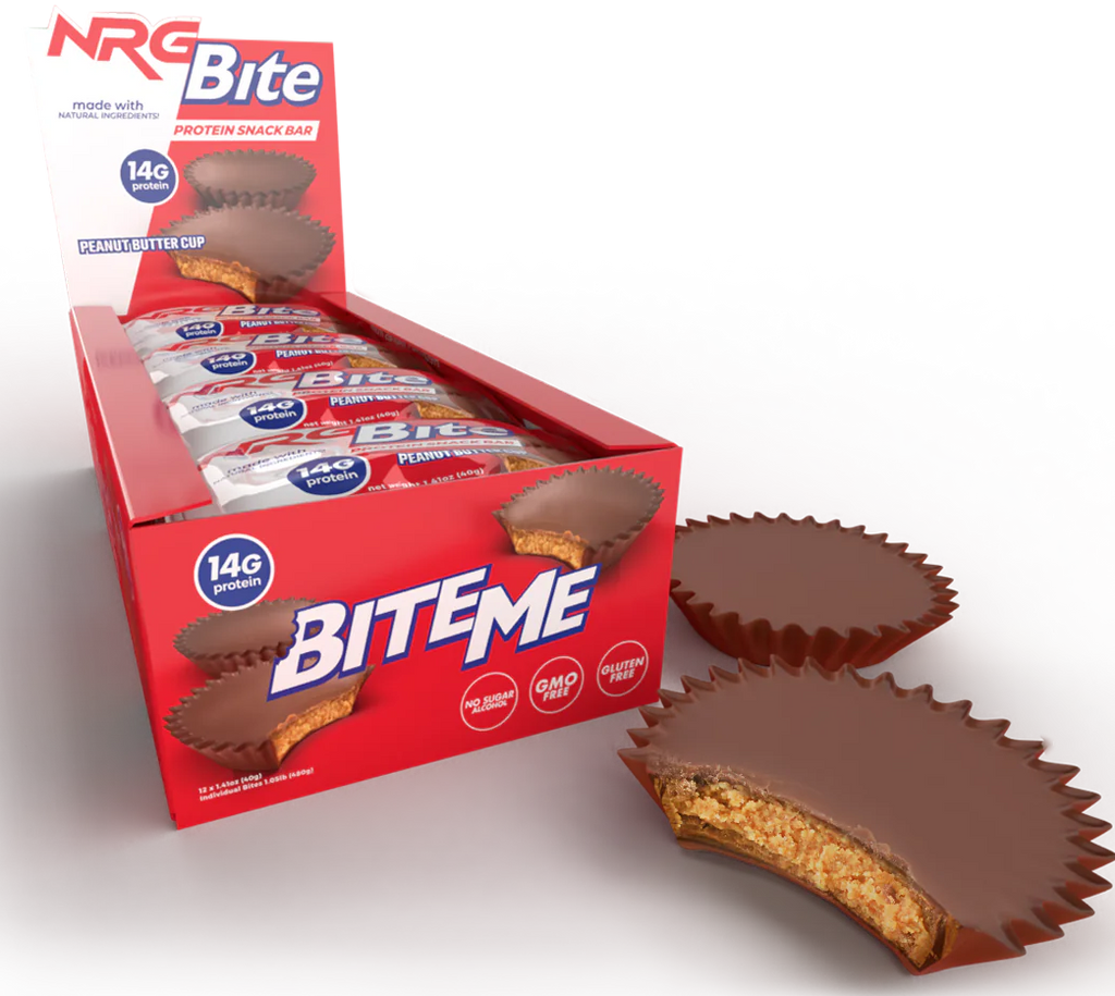 NRG Foods Peanut Butter Cup Bite Bars (12 Pack) – Martie