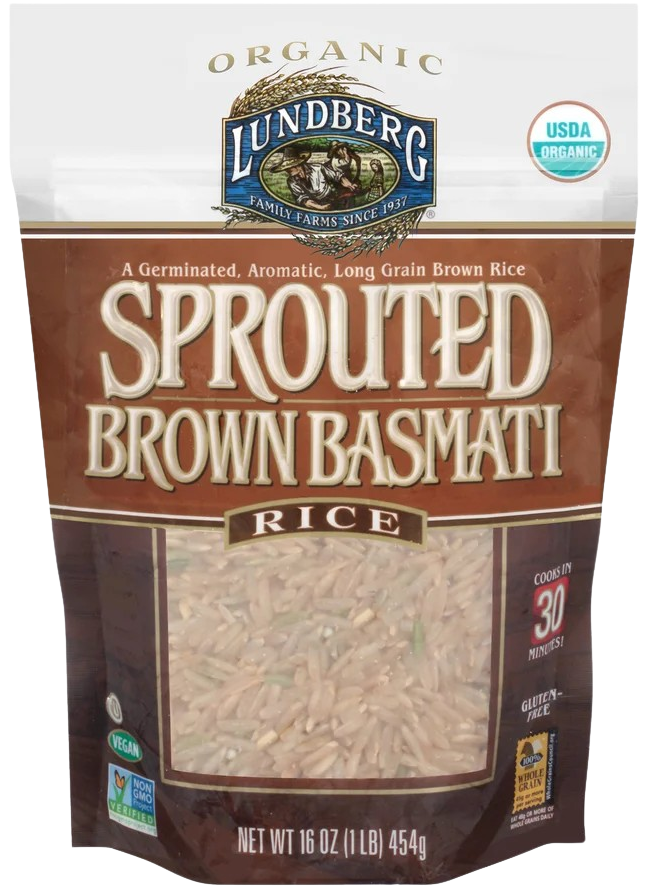Lundberg Organic Sprouted Brown Basmati Rice – Martie
