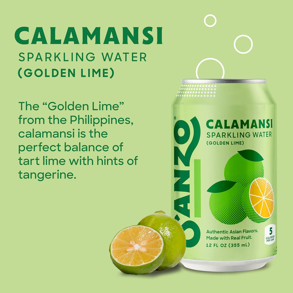 Sanzo Calamansi Water Sparkling (12 Pack) – Martie