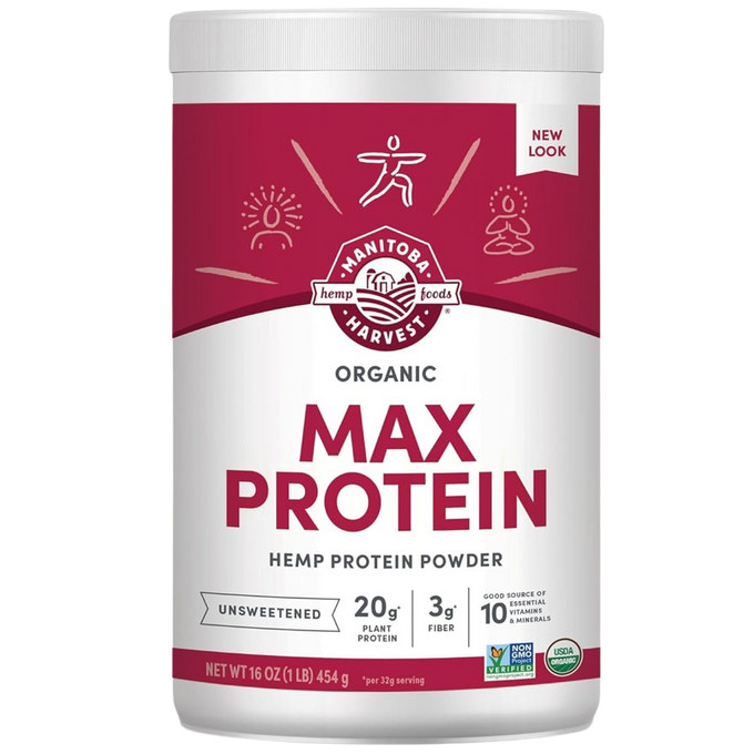 Manitoba Harvest Max Protein Unsweetened Hemp Protein Powder – Martie