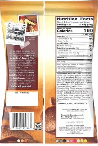 Gardetto's Special Request Roasted Garlic Rye Chips – Martie