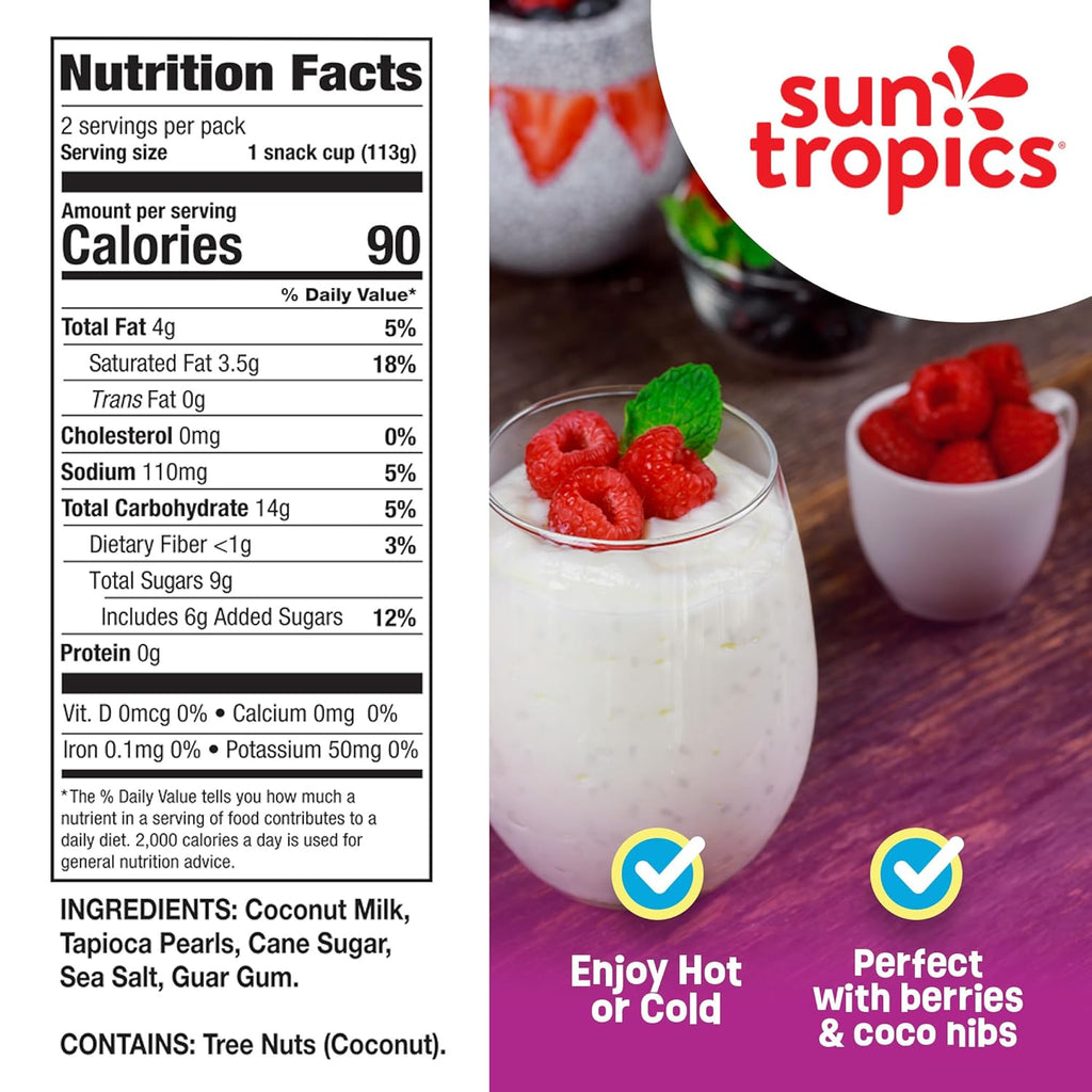 Sun Tropics Original Tapioca Pudding (2 CT) – Martie