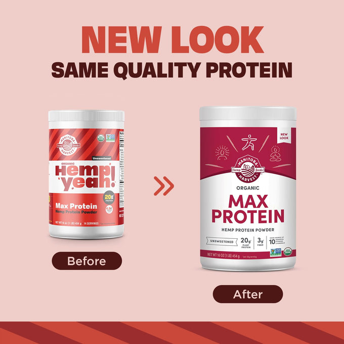 Manitoba Harvest Max Protein Unsweetened Hemp Protein Powder – Martie
