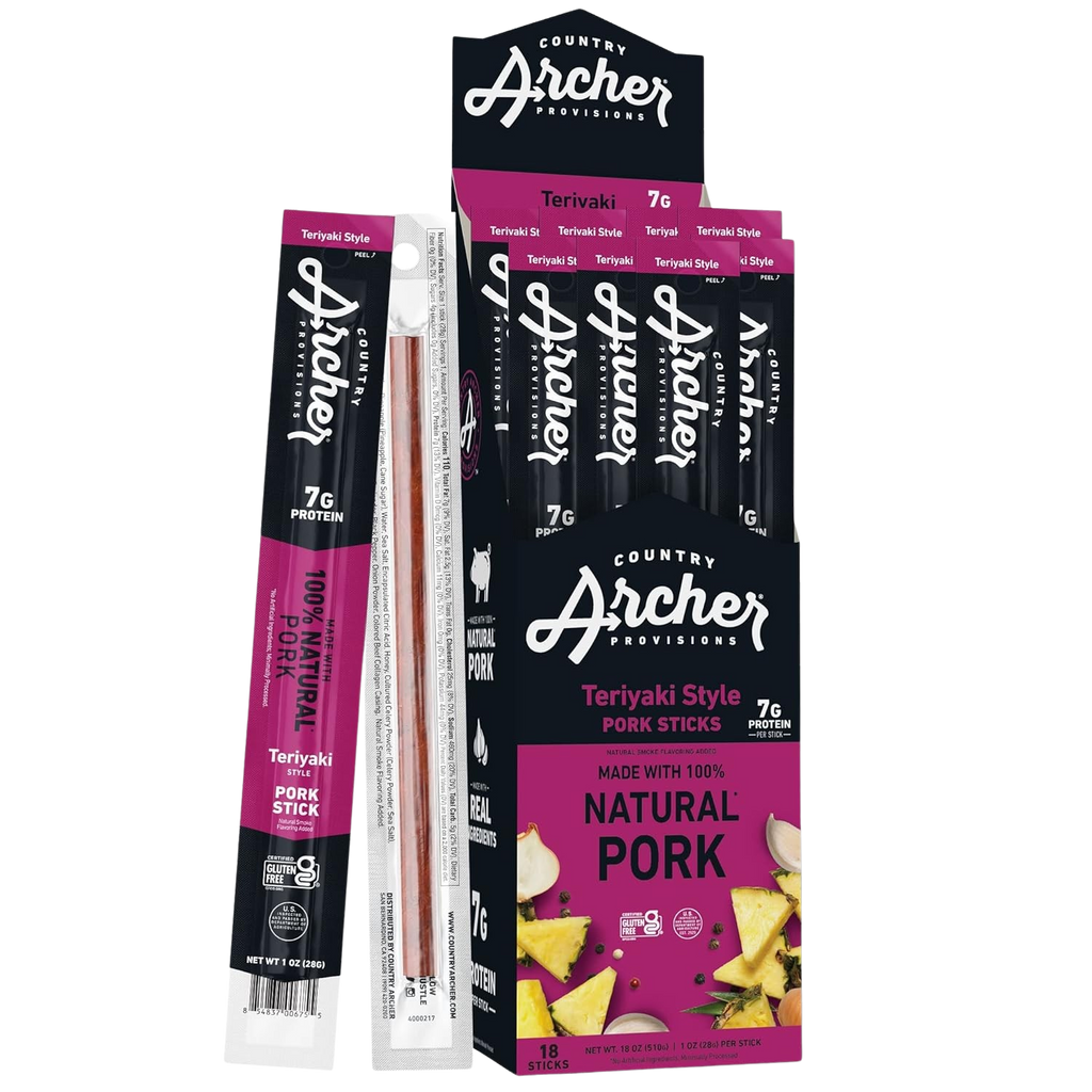 Country Archer Pineapple Pork Meat Sticks (18 CT) – Martie