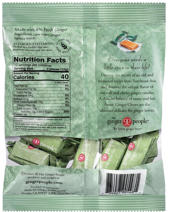 The Ginger People Original Ginger Chews – Martie