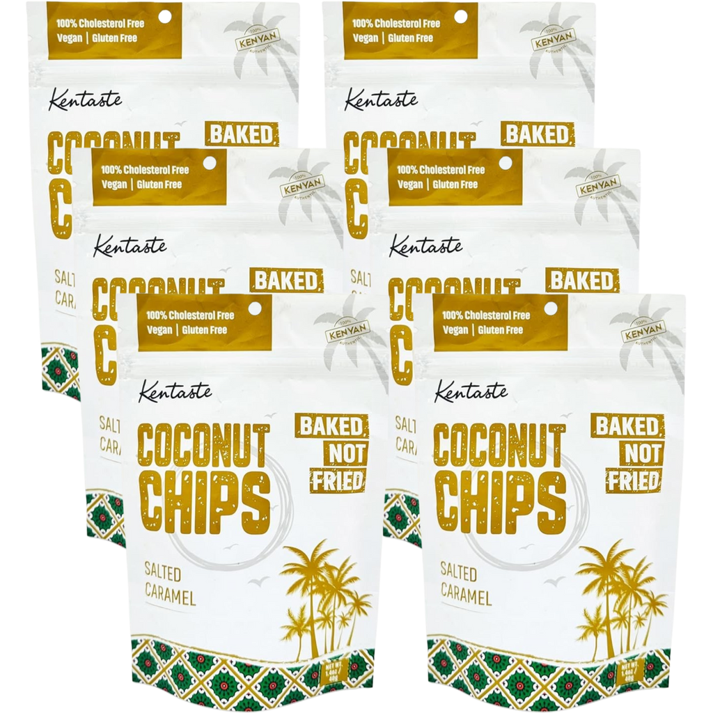 Kentaste Salted Caramel Coconut Chips (6 Pack) – Martie