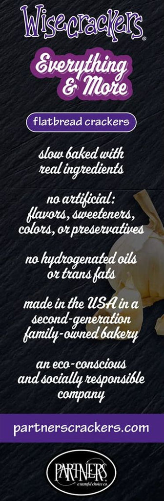 Wisecrackers Everything Flatbread Cracker – Martie