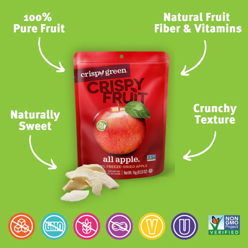 Crispy Green Dried Apple Crispy Fruit – Martie