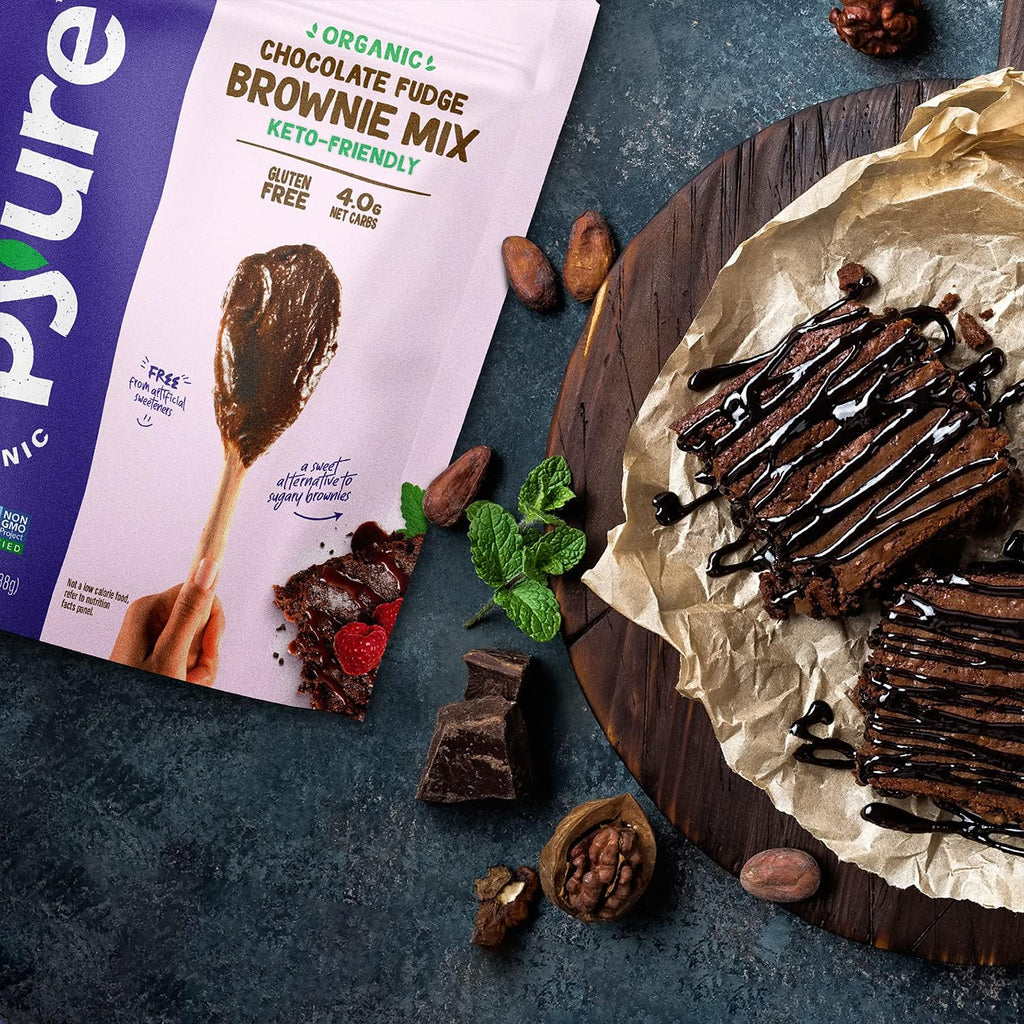 Pyure Brownie Mix Chocolate Fudge – Martie