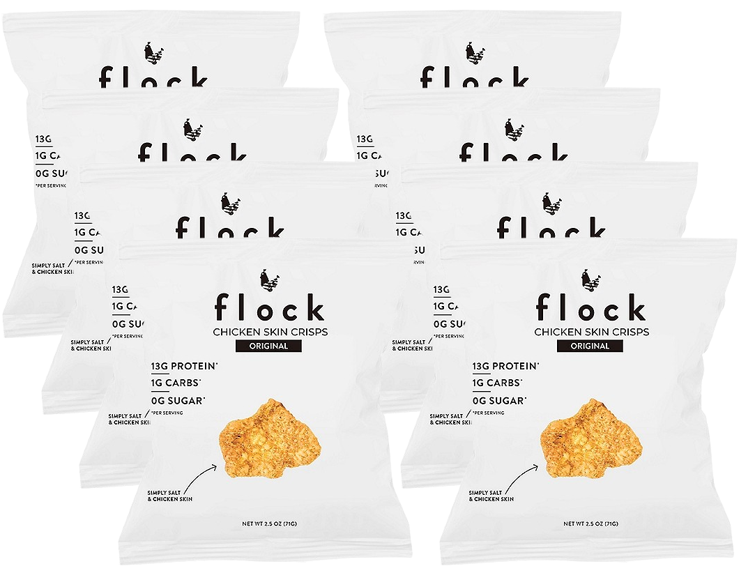 Flock Original Chicken Crisps (8 Pack) – Martie