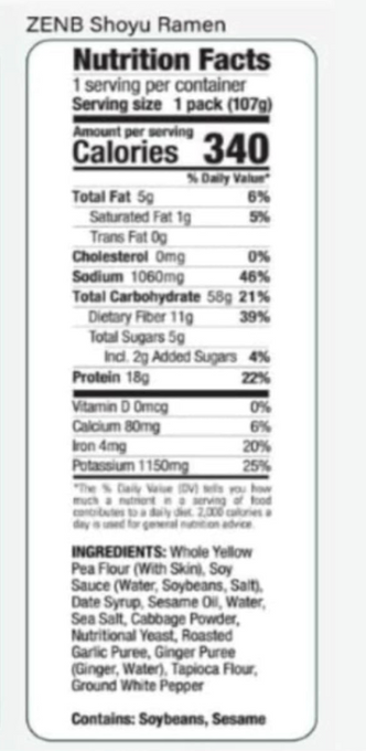 ZENB Shoyu Ramen – Martie