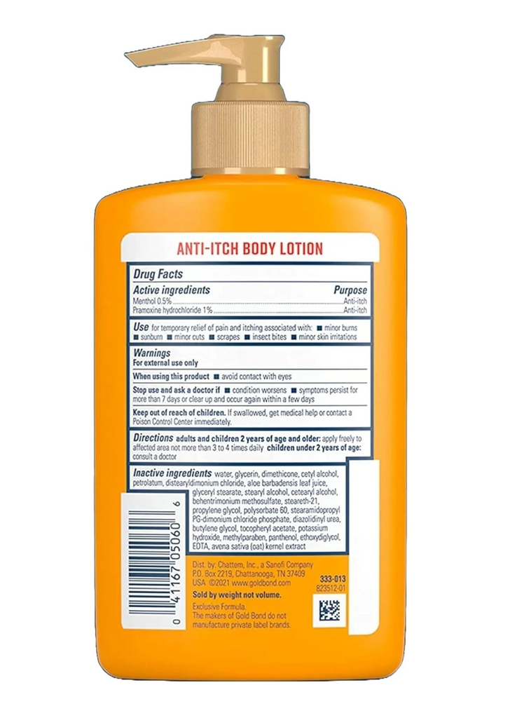 Gold Bond Medicated Anti-Itch Body Lotion – Martie