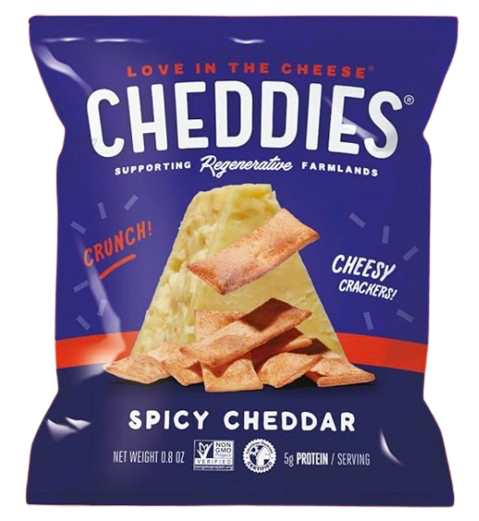 Cheddies Variety Pack Classic Sea Salt, Double Cheddar, Spicy Cheddar ...