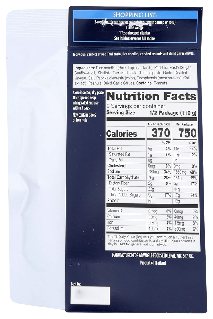 Blue Dragon 3 Step Pad Thai Kit – Martie
